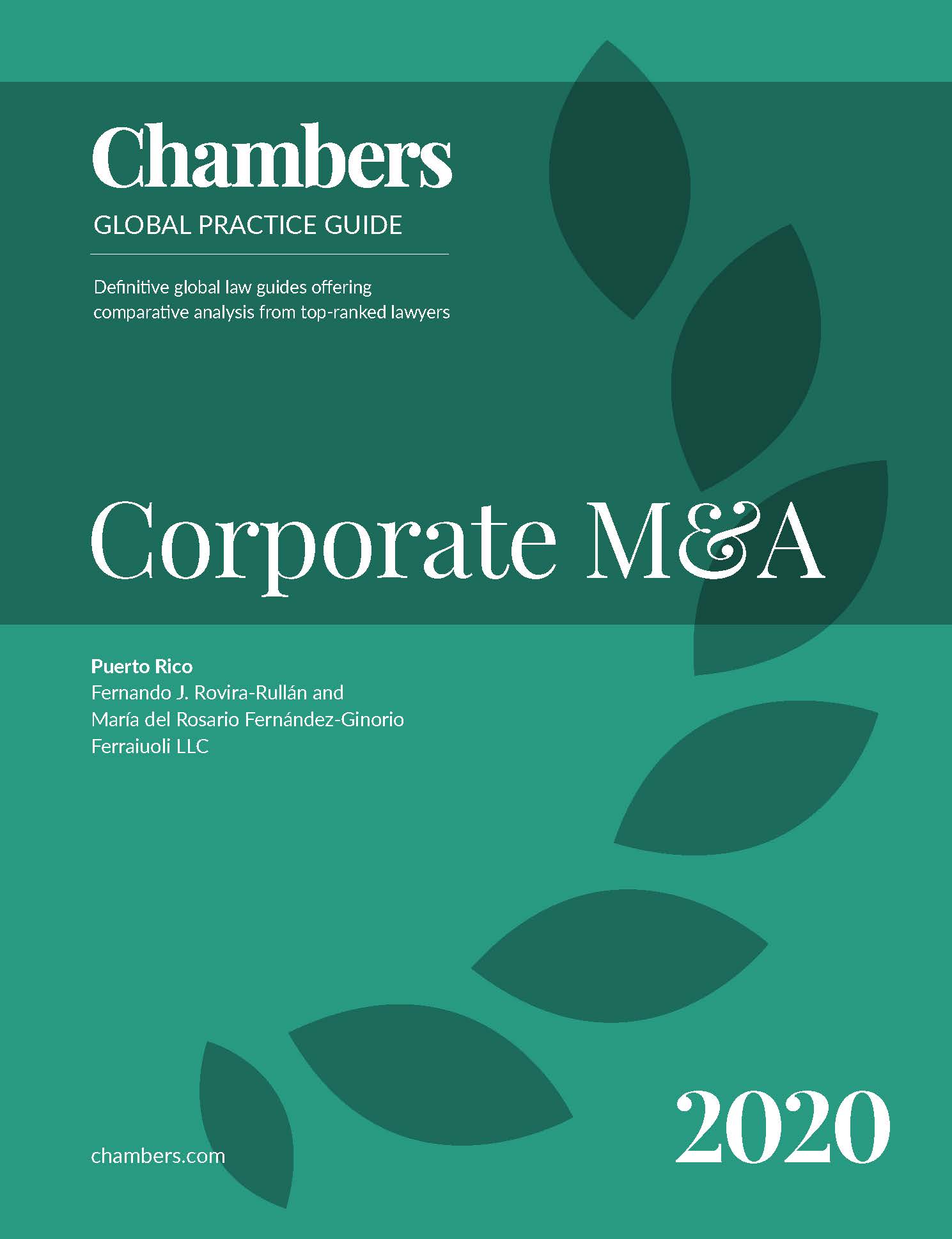 Chambers Global Practice Guide 2020: Corporate M&A - Ferraiuoli
